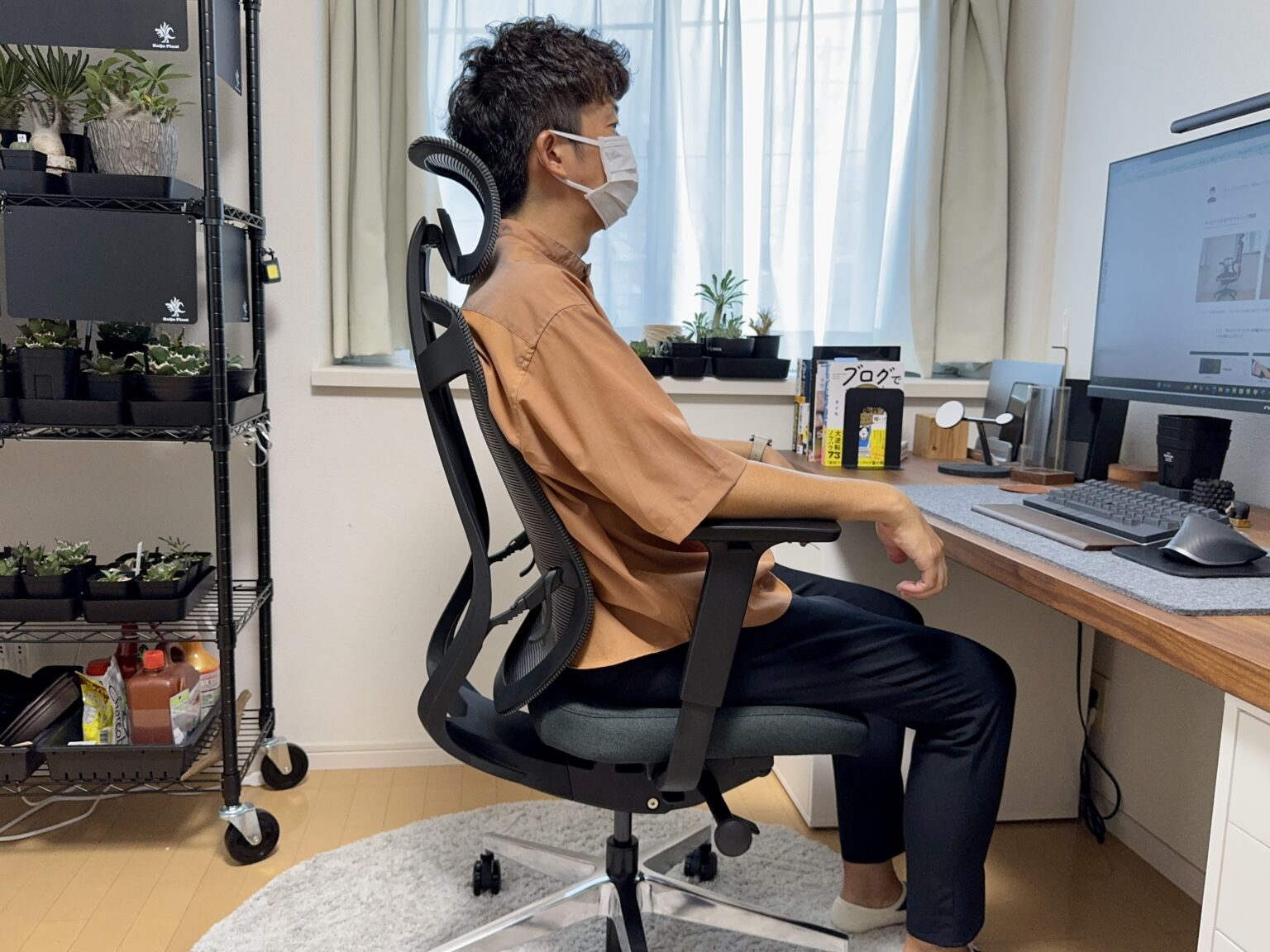 FlexiSpot C2オフィスチェアをレビュー｜コストをおさえたオフィスチェアは背中のフィット感が絶妙でデスクワークに最適だった！ | ウエタニブログ